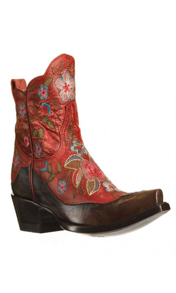 Old Gringo - Bonnie Short Ankle Boot - Red – Cowgirl Kim